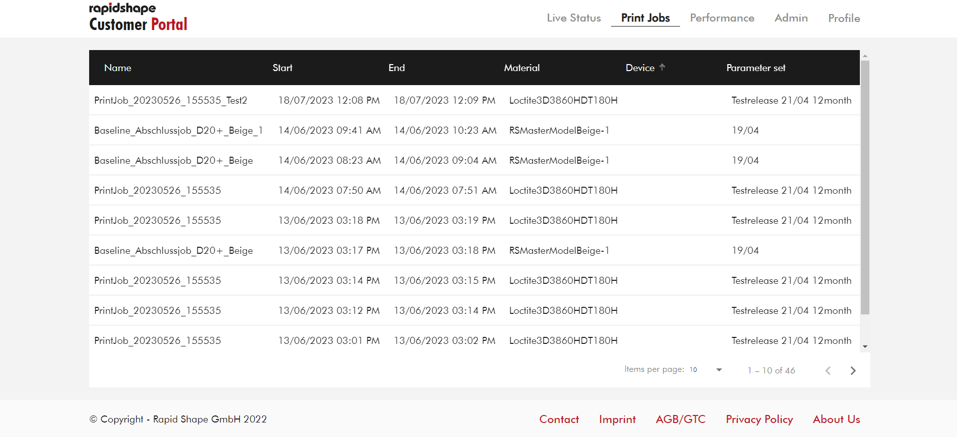 Support - Rapid Shape